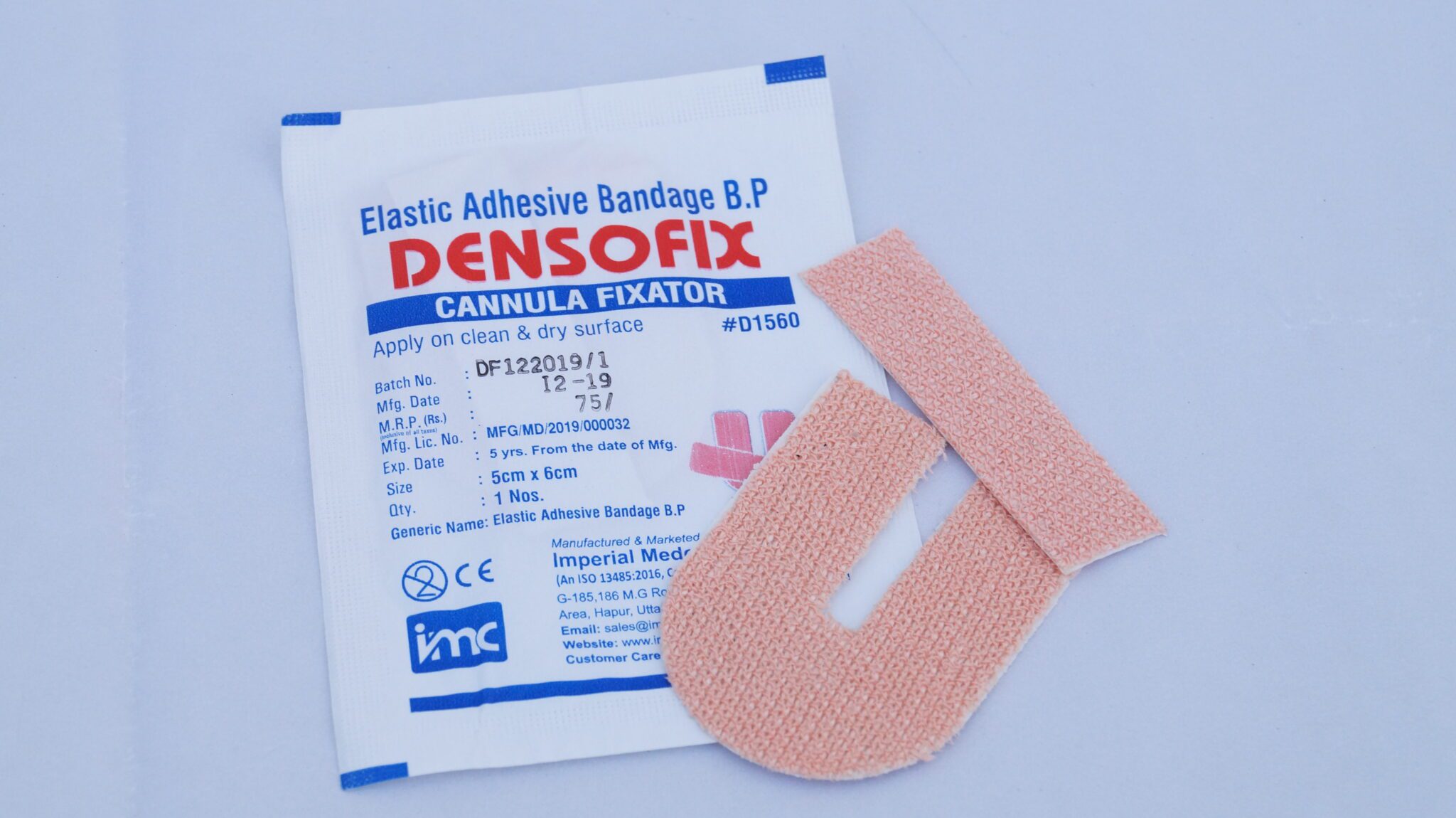 Cannula fixator I.V Dressing - Manufacturer of Cotton Crepe Bandage ...